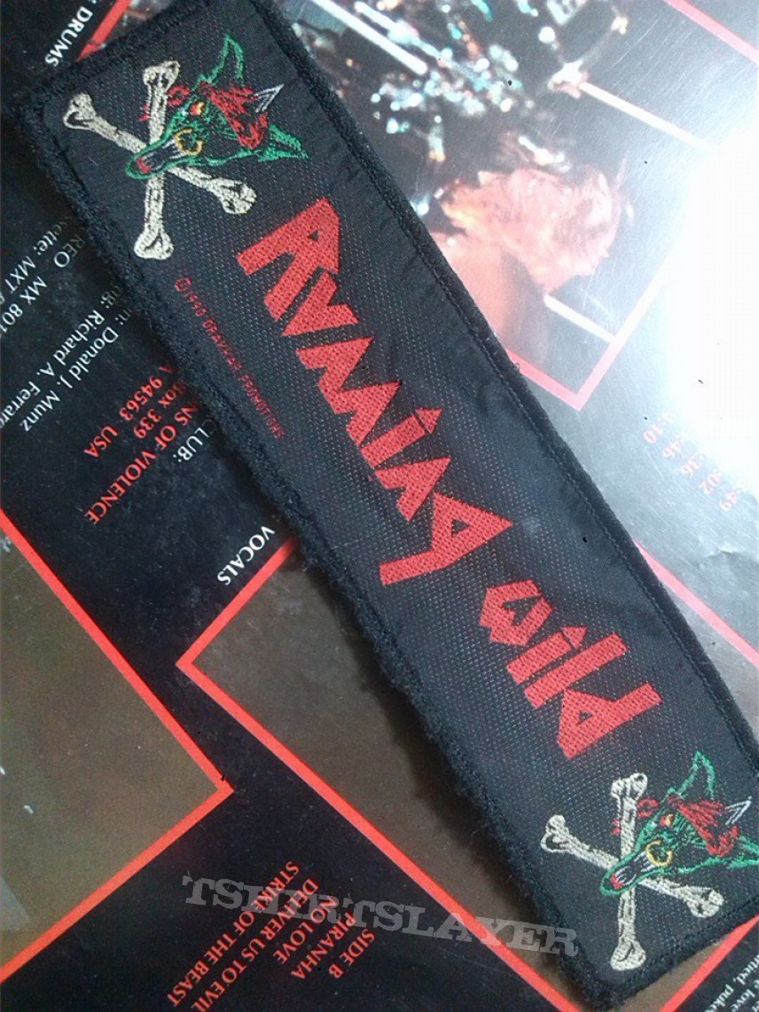 Running Wild Patch (archive's) | TShirtSlayer