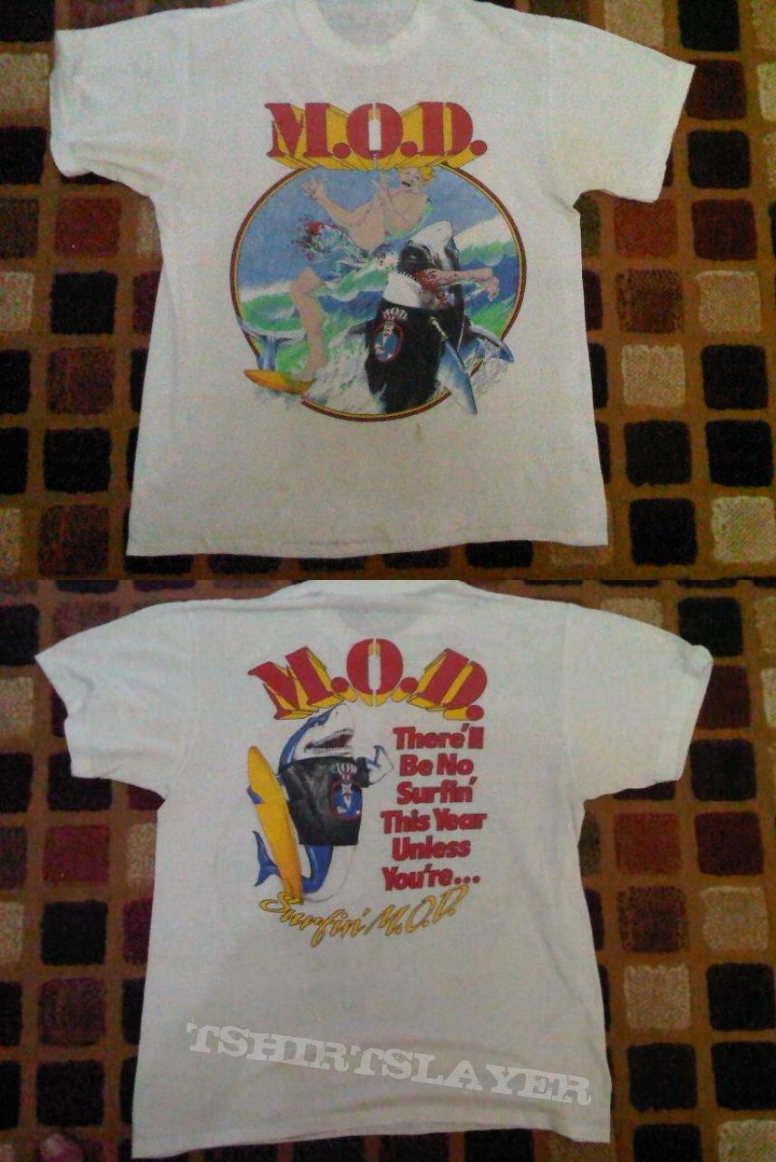M.O.D. SURFIN M.O.D. | TShirtSlayer TShirt and BattleJacket Gallery